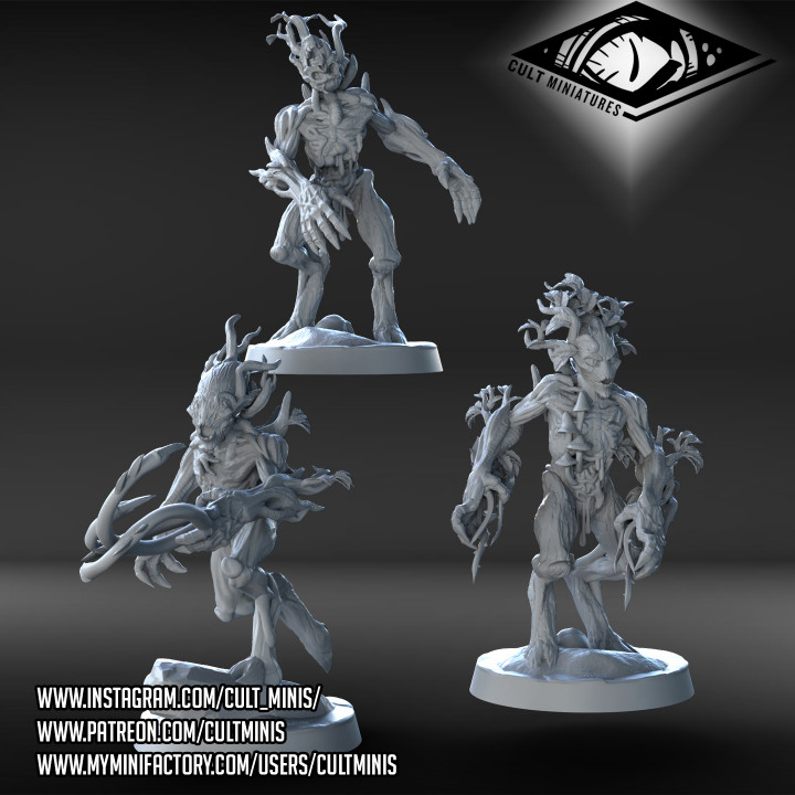 3D Printable Blight Arboreans by Cult Miniatures