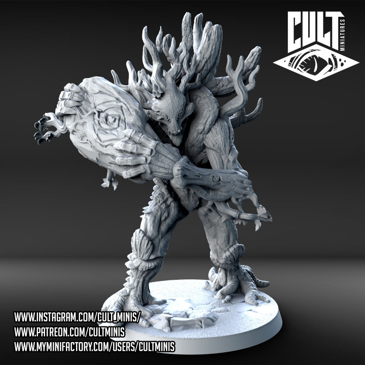 3D Printable Treefolks by Cult Miniatures