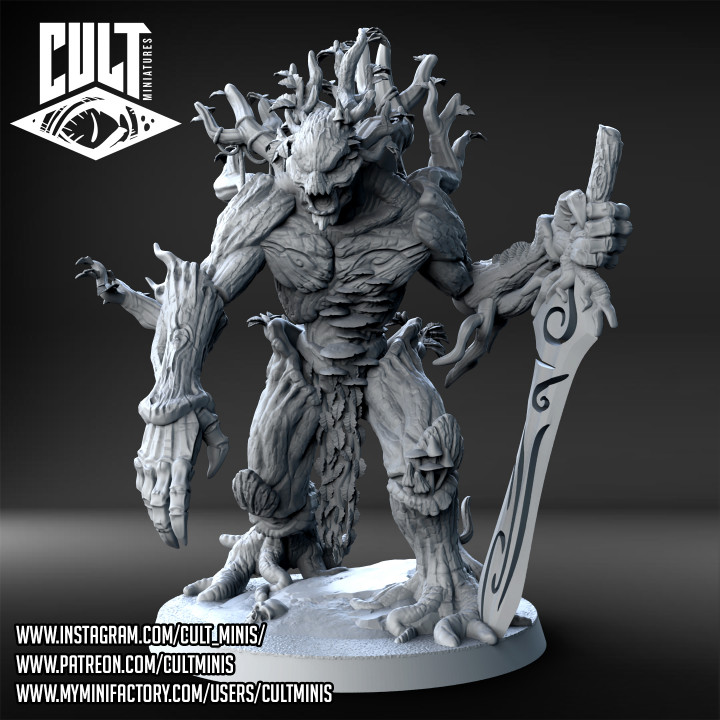 3D Printable Treefolks by Cult Miniatures