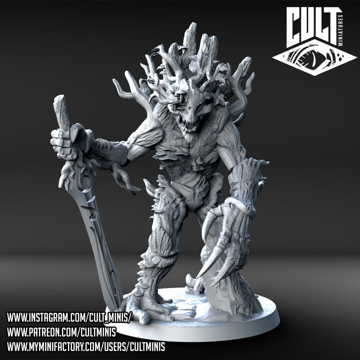 3D Printable Treefolks by Cult Miniatures