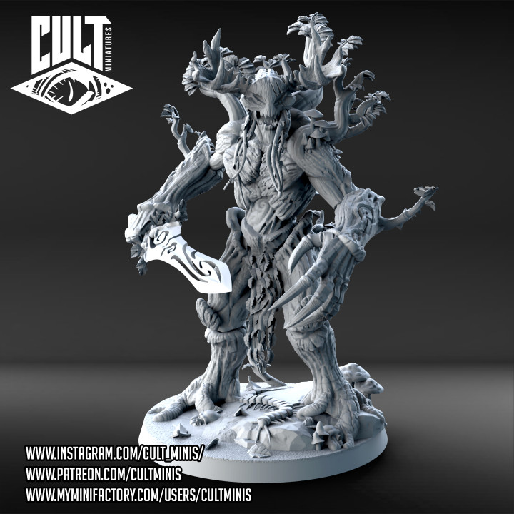 3D Printable Treefolks by Cult Miniatures