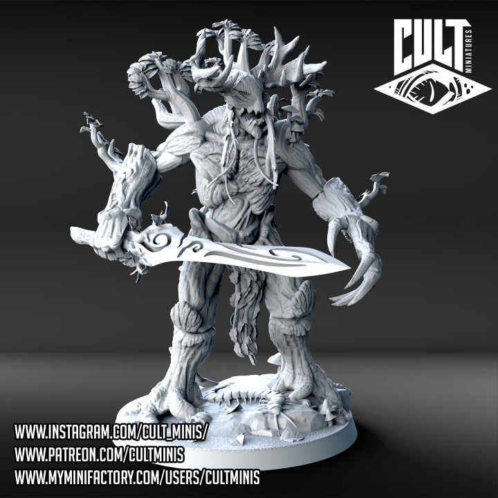 3D Printable Treefolks by Cult Miniatures