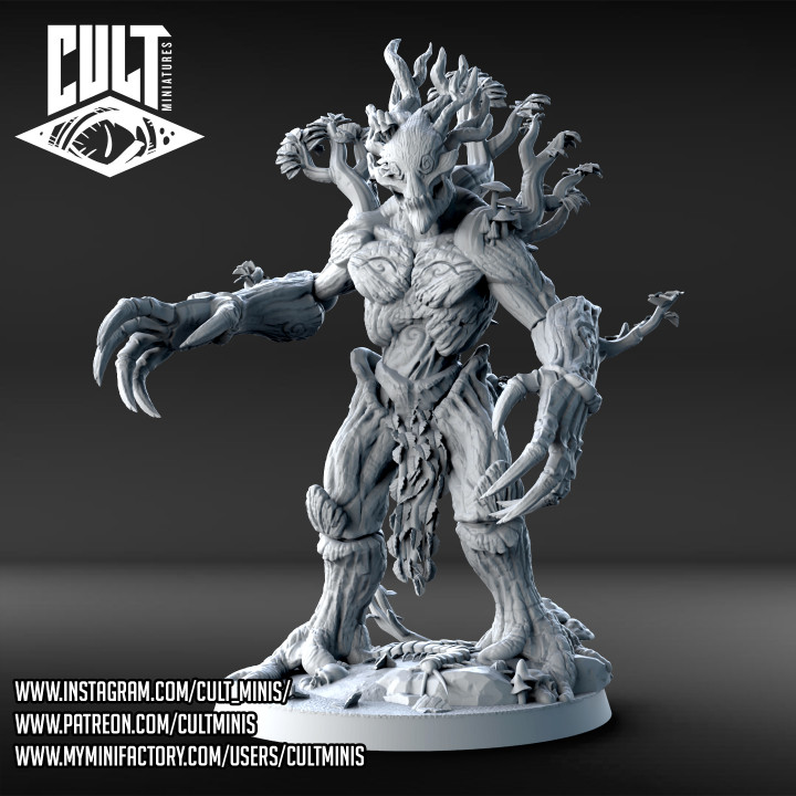 3D Printable Treefolks by Cult Miniatures