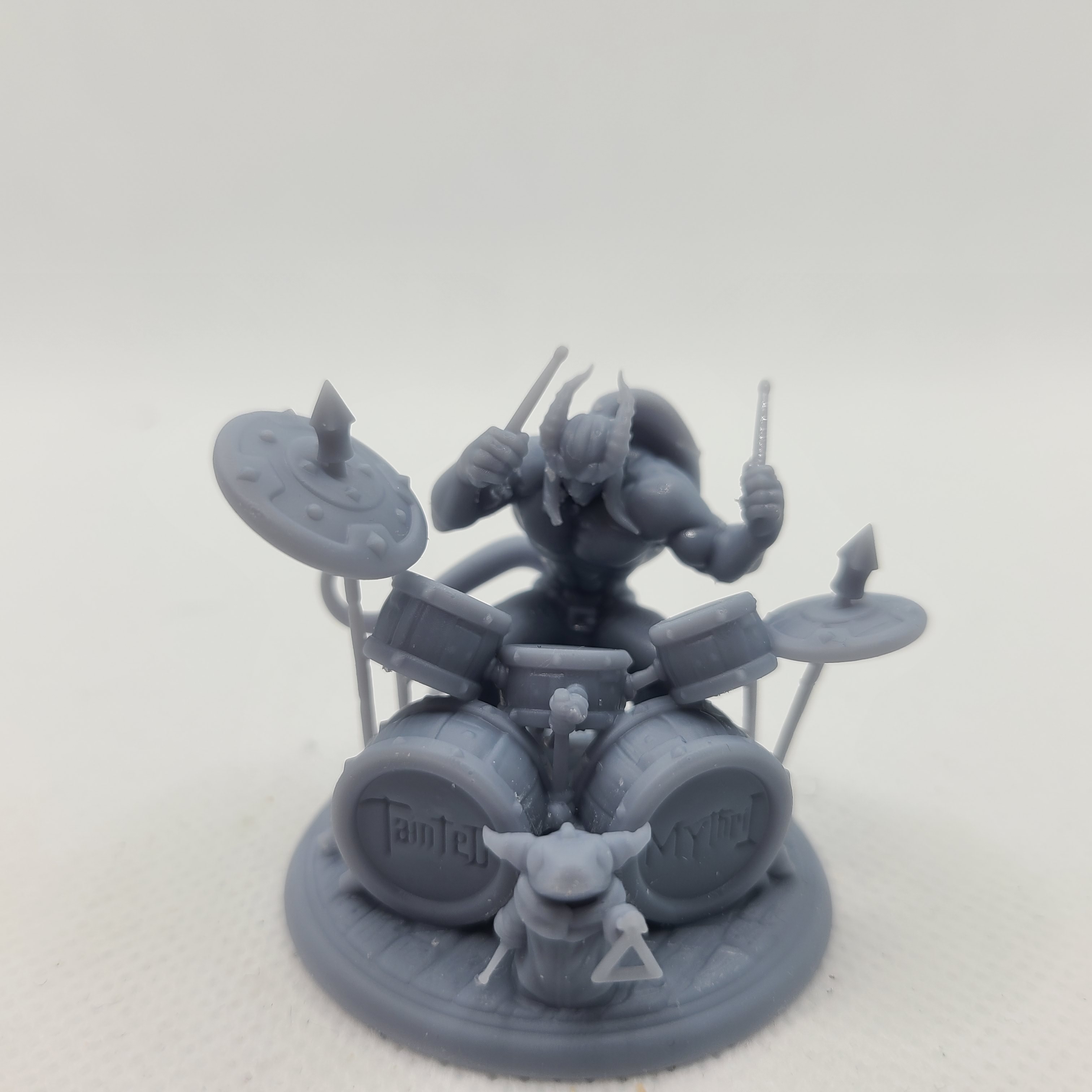 3D Printable Styx The drummer by Twin Goddess Miniatures