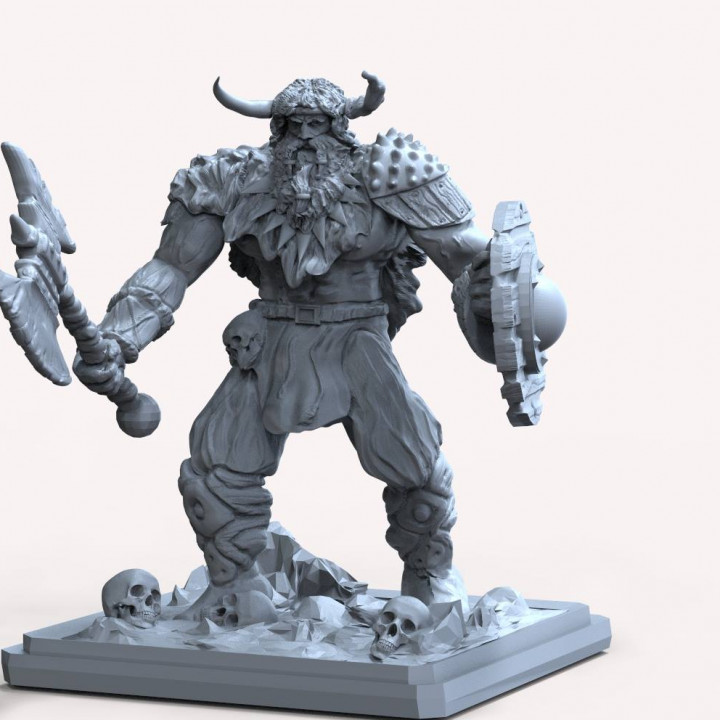 3D Printable Viking 3D by Paweł
