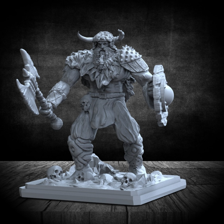 3D Printable Viking 3D by Paweł