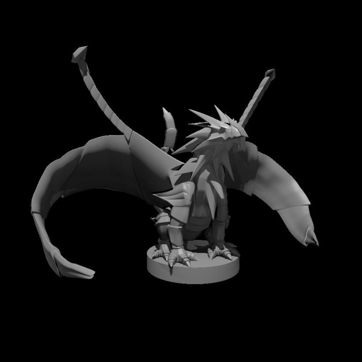 3D Printable Paper Drake by Miguel Zavala