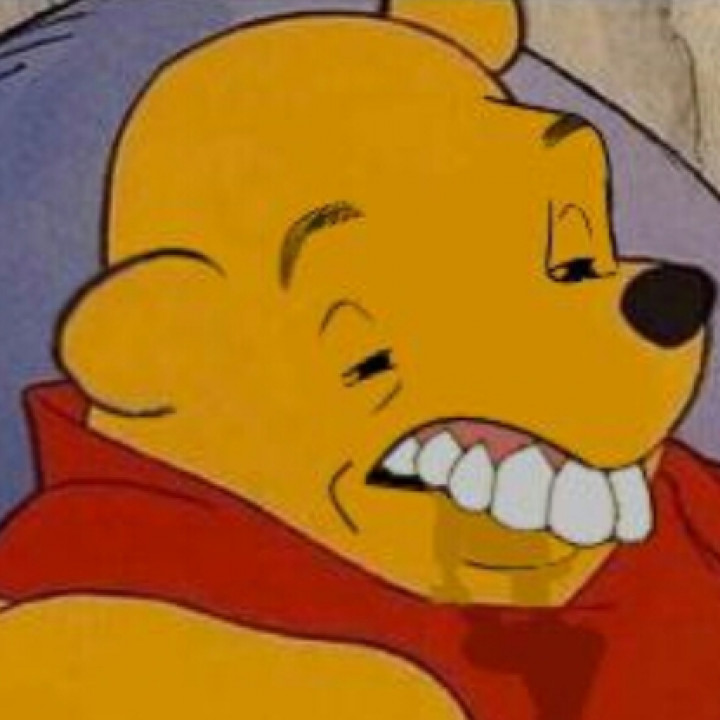 3D Printable Silly Winnie by HAF