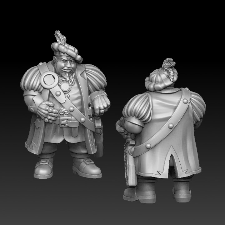 3D Printable Fat noble (pre-supported) by Stanislav Kuznetsov