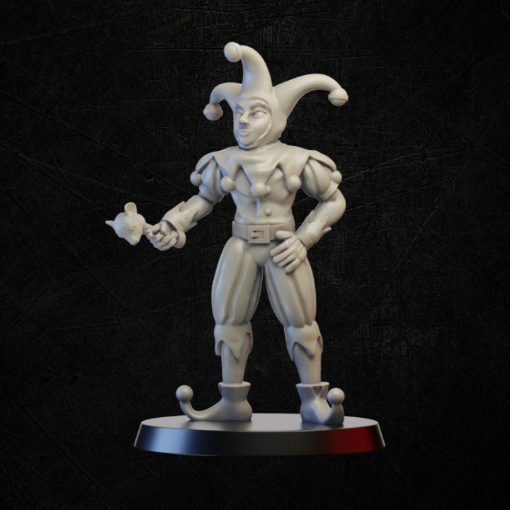 3D Printable Joung jester by Stanislav Kuznetsov