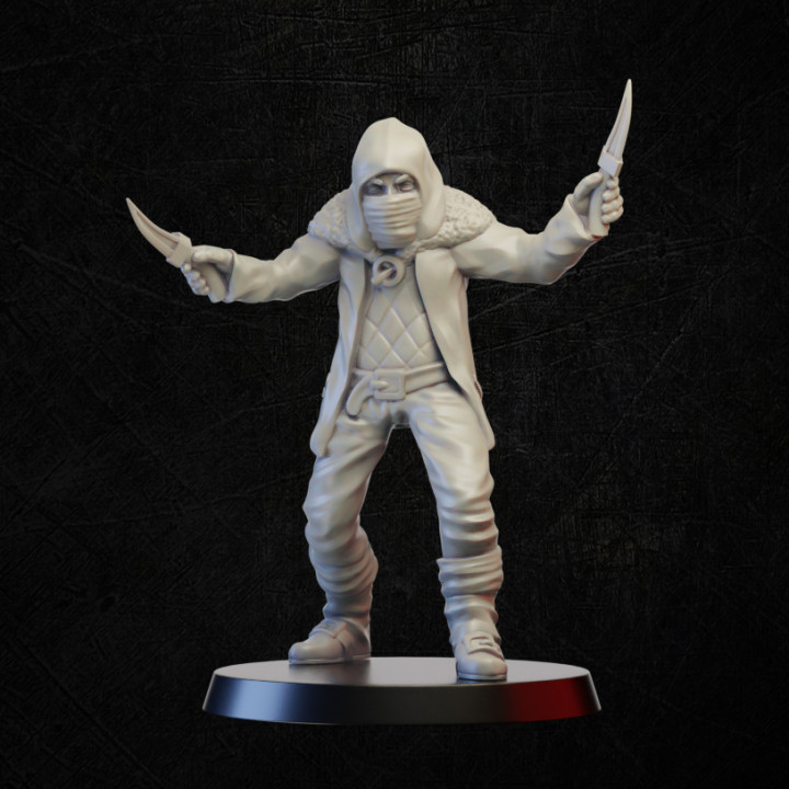3D Printable Street thug by Stanislav Kuznetsov