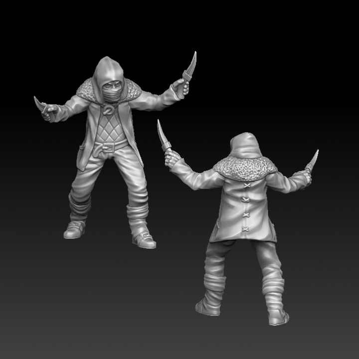 3D Printable Street thug by Stanislav Kuznetsov