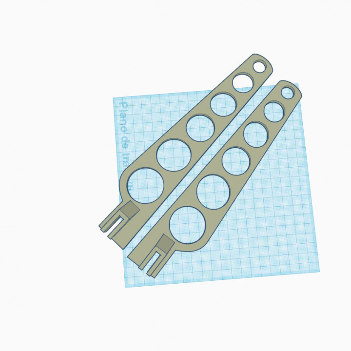 3D Printable Suporte vertical by 3D Silkras