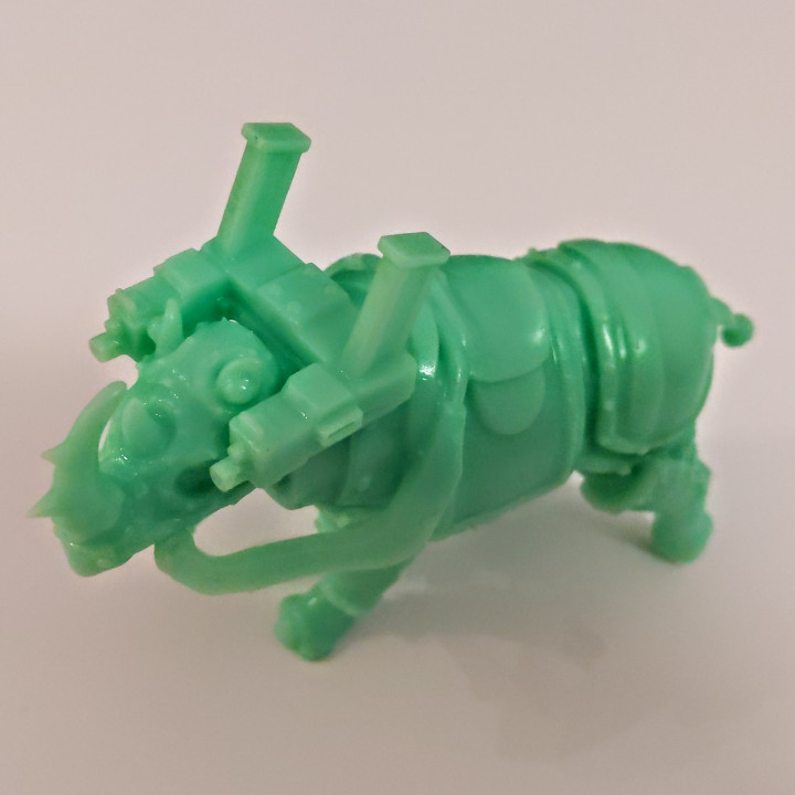 3D Printable Battle Rhino by II GARGOYLES STVDIO