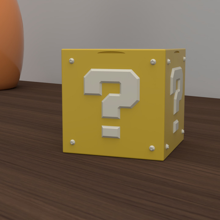 3D Printable Mario Mystery Box by Luca