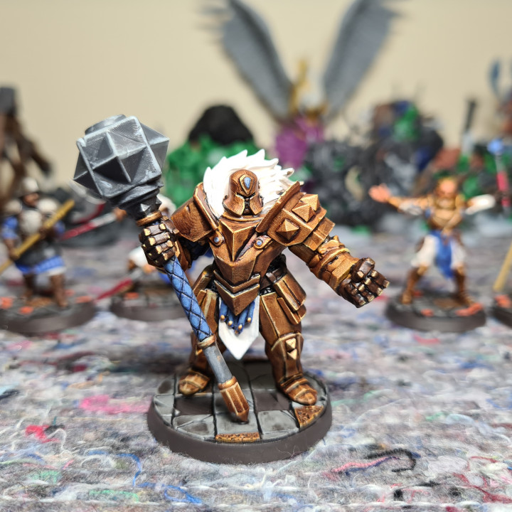 3D Print of 8x Knight Models by 2Nuliai