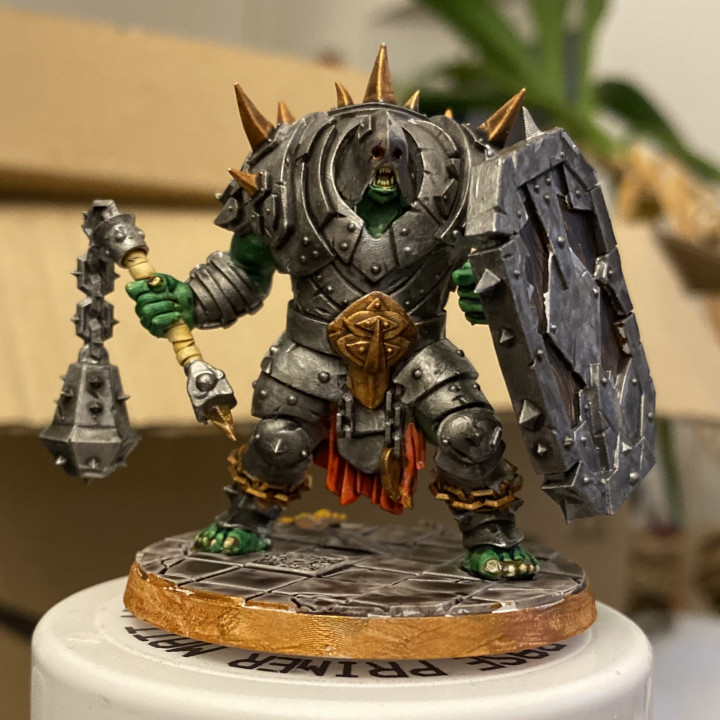 3D Print of 8x Orc Model by meiksteinmann