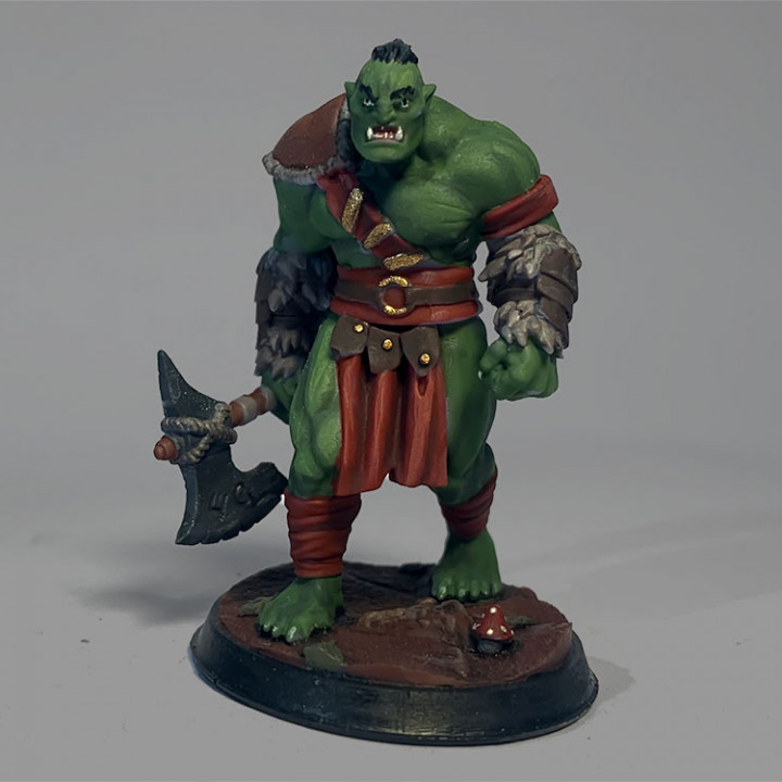 3D Print of 8x Orc Model by zootybugg