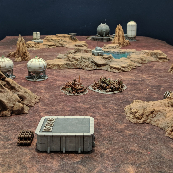 3D Printable Scatter Terrain Layers by Hardware Studios