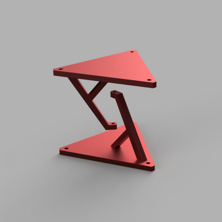 3D Printable floating triangle by Dragon