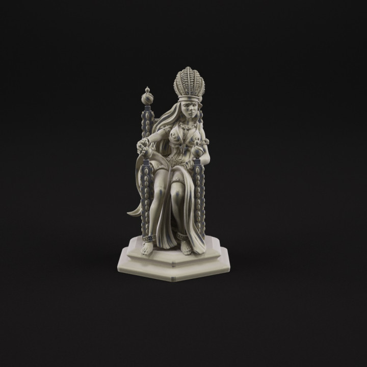 3D Printable Amazon Queen by Crosslances