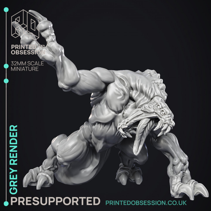 3D Printable Monsterous creatures & Fair Fey - 6 Models - PRESUPPORTED ...