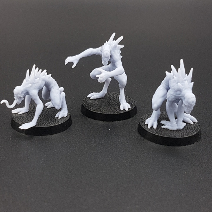 3D Printable Nothic Gaze Attack / Night Creep by Epic-Miniatures