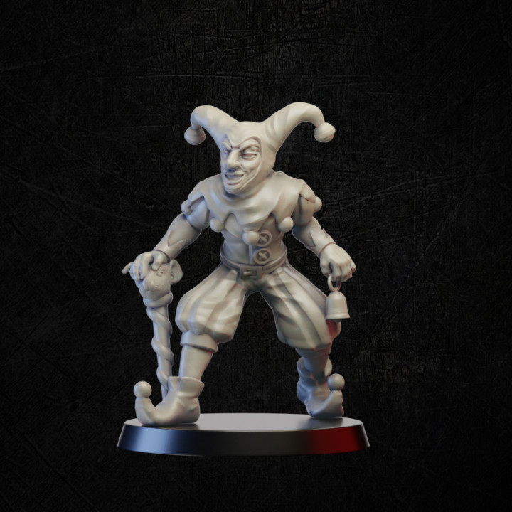 3D Printable Jester by Stanislav Kuznetsov