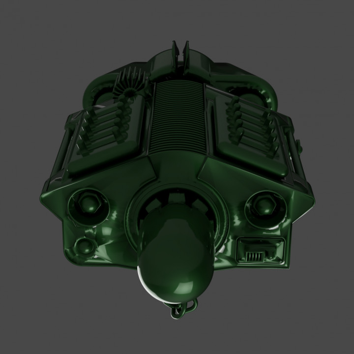 3D Printable Toxic Avenger - Heavy gun for cosplay by Plastcore3D