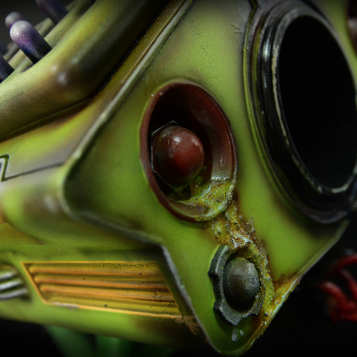 3D Printable Toxic Avenger - Heavy gun for cosplay by Plastcore3D