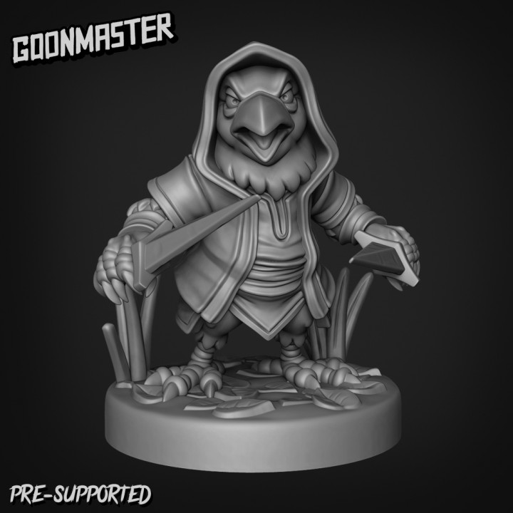 3D Printable Crow Daggers by Goon Master