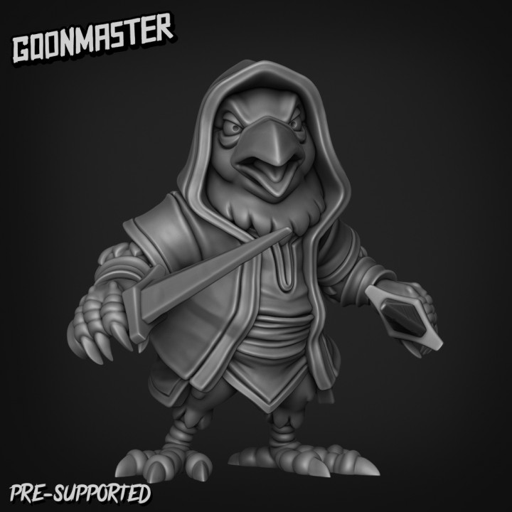 3D Printable Crow Daggers by Goon Master