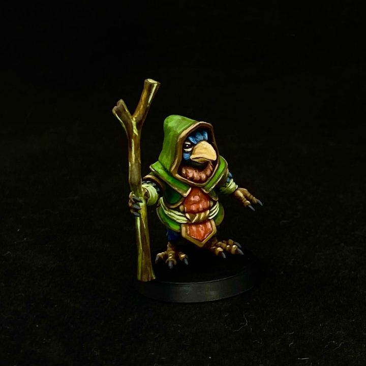 3D Print of Crow Staff by creaturecarousel