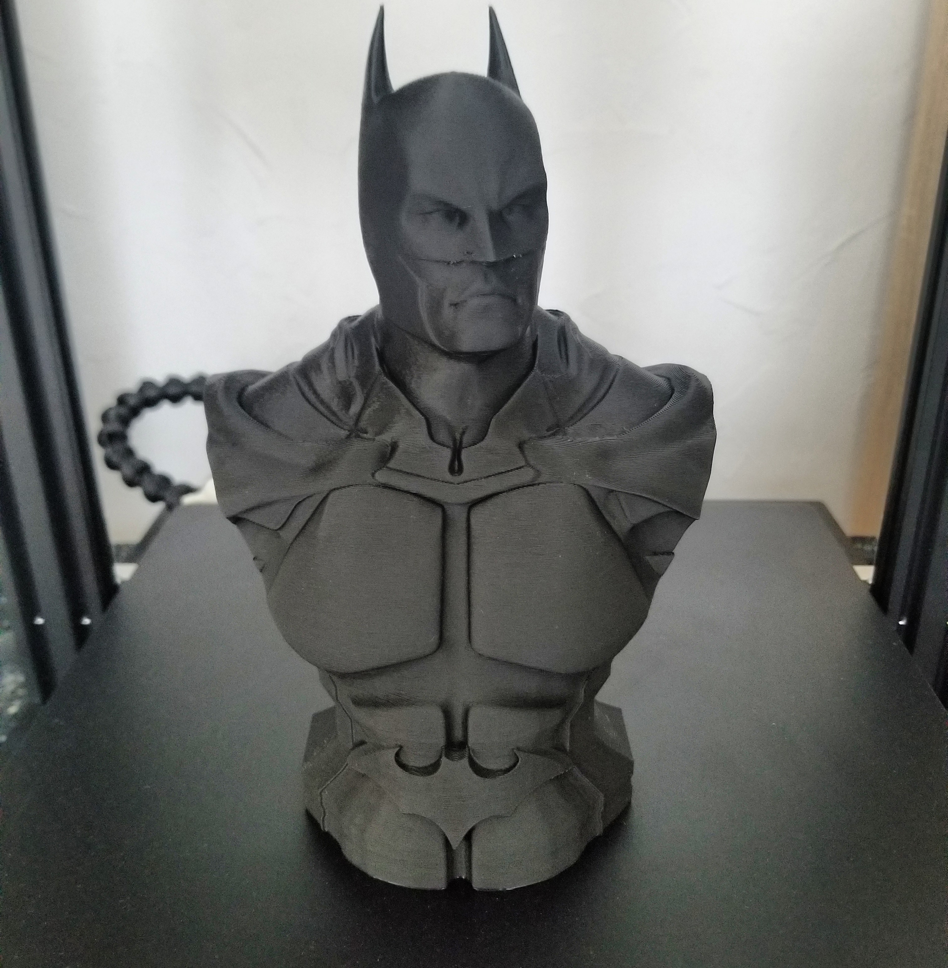 3D Printable Batman bust by Sam T