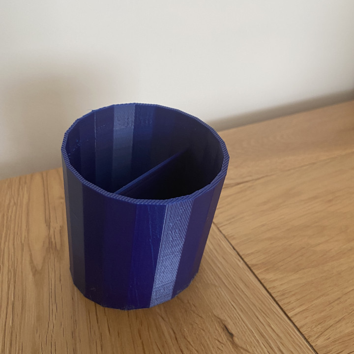 3D Printable Remote Control Holder Pot by Rob Arnold