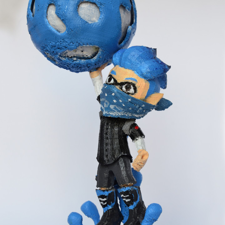 3D Printable Booyah Bomb figure by Samuel Lorenzo Ortega