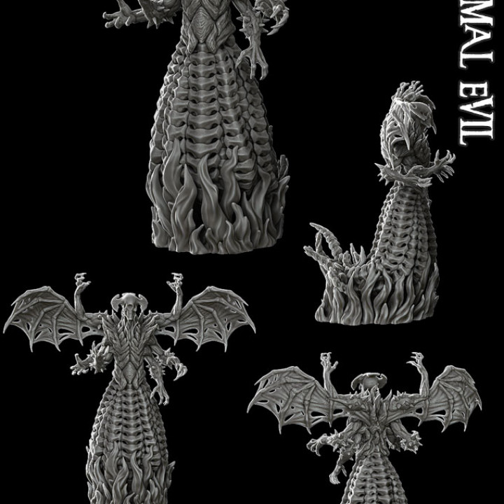 3D Printable Primal Evil by RocketPigGames