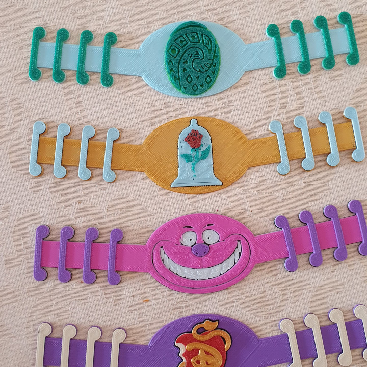3D Printable Disney mask strip by Manuel Aguirre