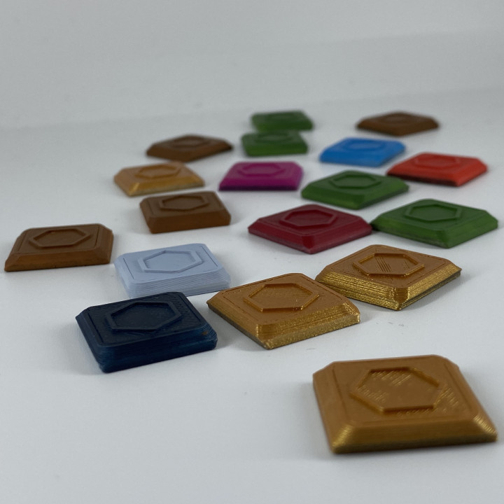3D Printable D&D Initiative tracker by Tom Price