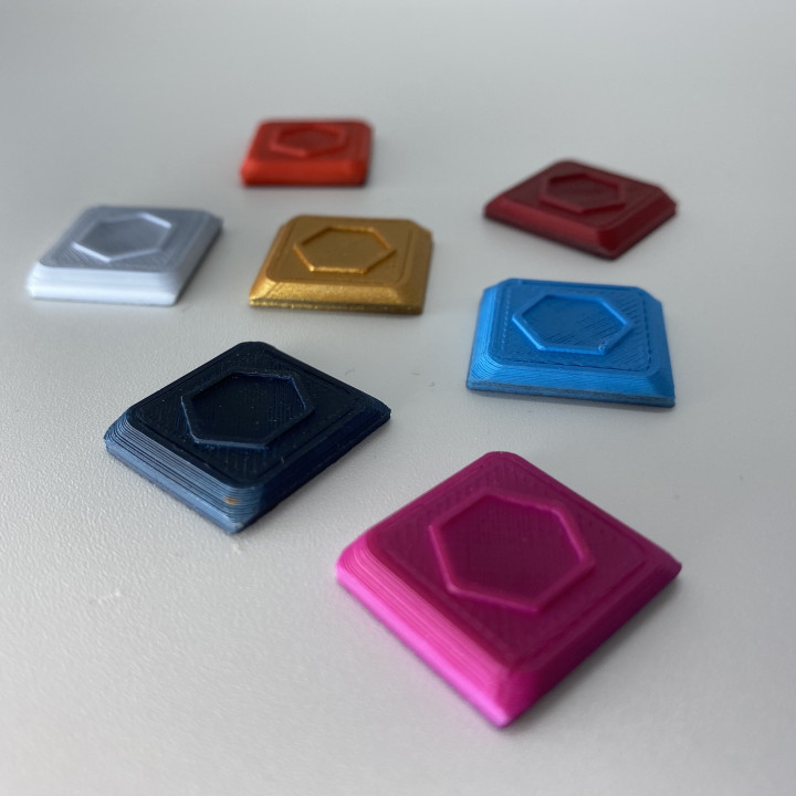3D Printable D&D Initiative tracker by Tom Price