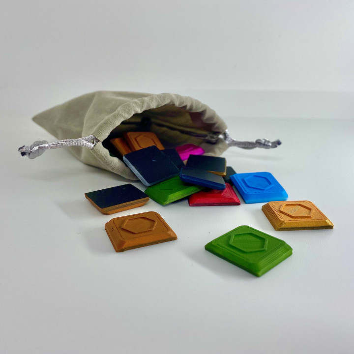 3D Printable D&D Initiative tracker by Tom Price