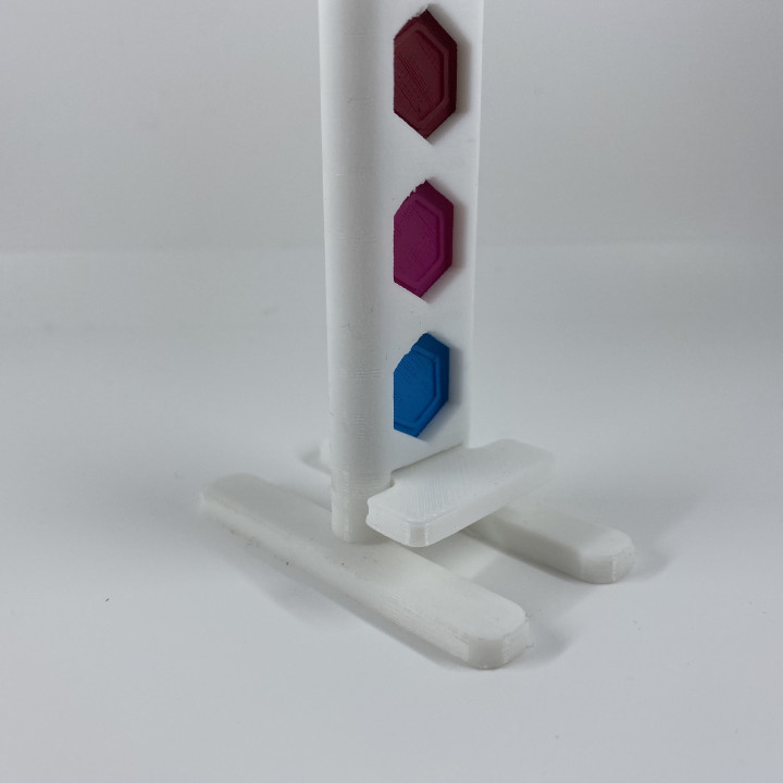 3D Printable D&D Initiative tracker by Tom Price