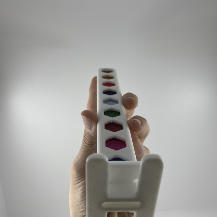 3D Printable D&D Initiative tracker by Tom Price