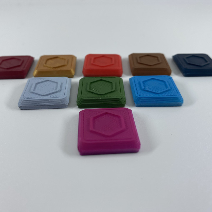 3D Printable D&D Initiative tracker by Tom Price