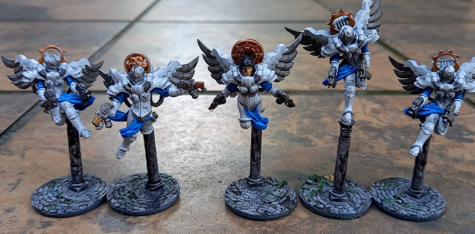 3D Print of Modular Battle Angels (28mm compatible wargame proxy) by ...