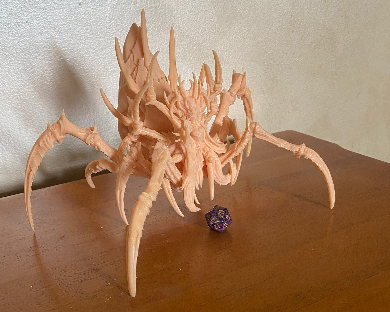 3D Printable Great Spider Goddess by Heroes Infinite