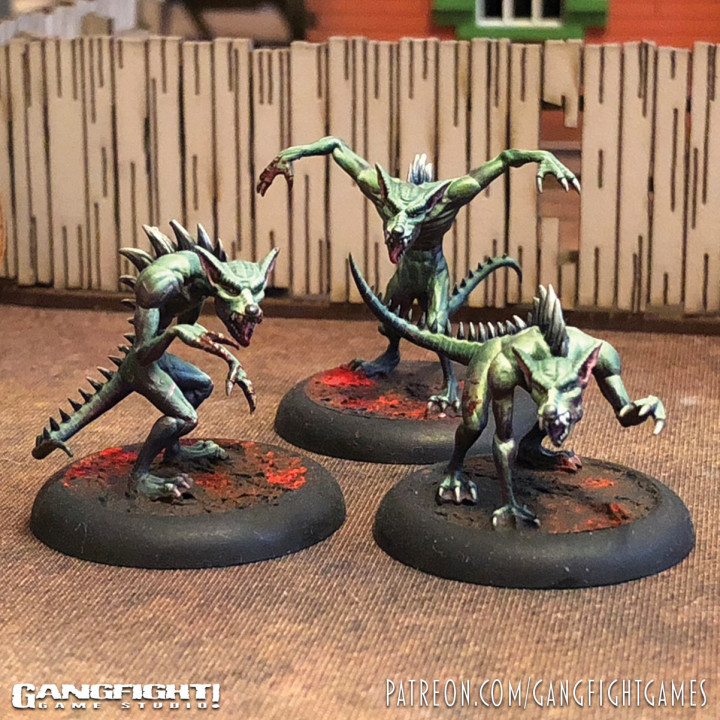 3D Printable Chupacabra 1 by Gangfight Games