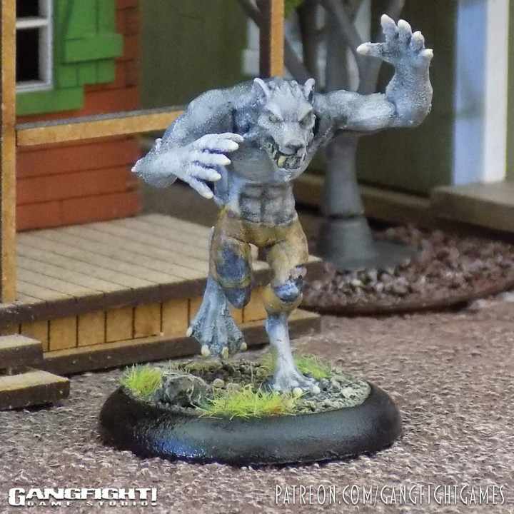 3D Printable Shunka - Classic Sculpt by Gangfight Games