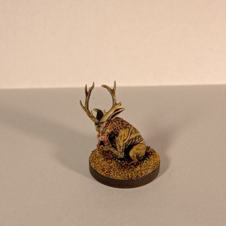3D Print of Jackalope 3 by tinywargamer
