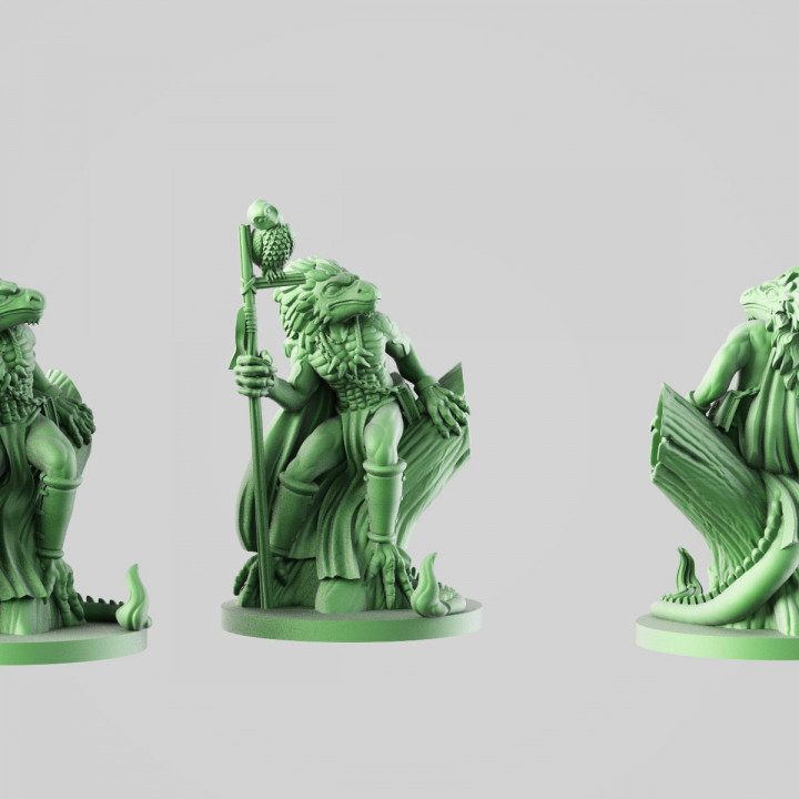 3D Printable Magic Lizard by Crosslances